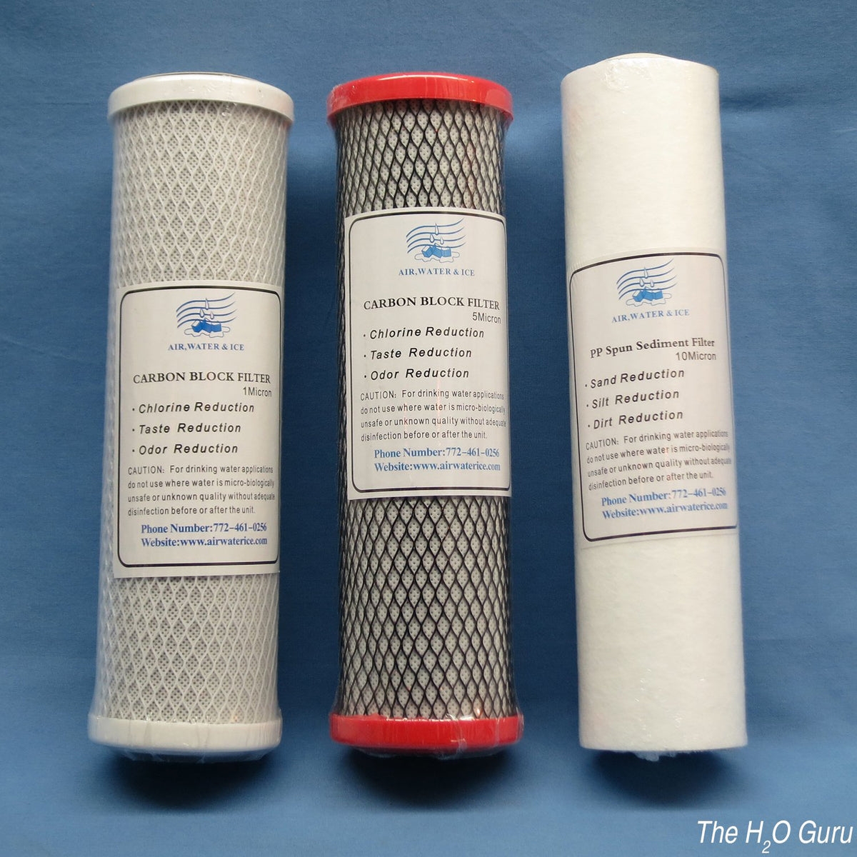 COMPACT-PACK. 5-Stage RODI System filter array for ZERO TDS ...